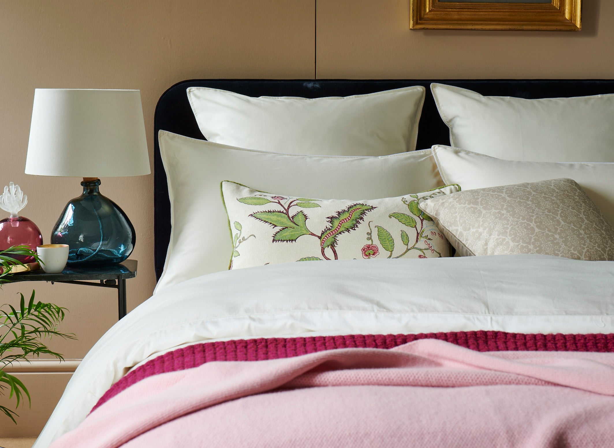 Ivory with White Trim Heritage Collection – Luxurious 500 Thread Count ...